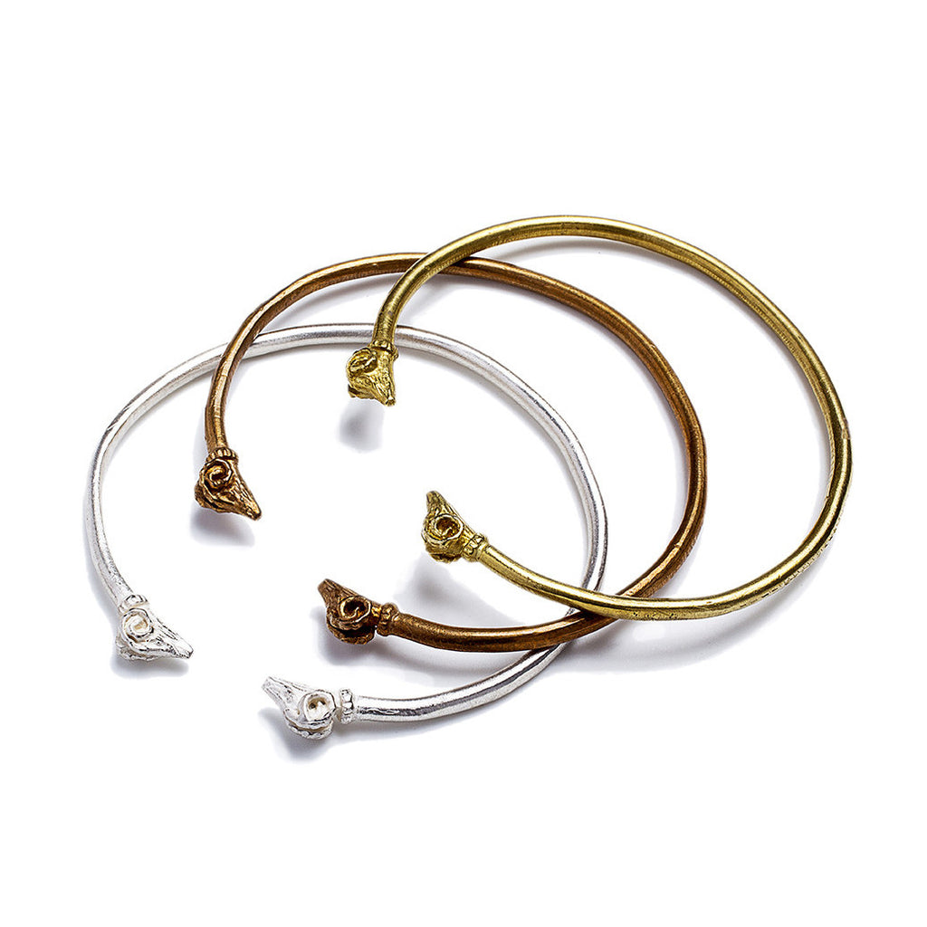 Twisted Horn: Rams Head Cuff – Jessica DeCarlo New York